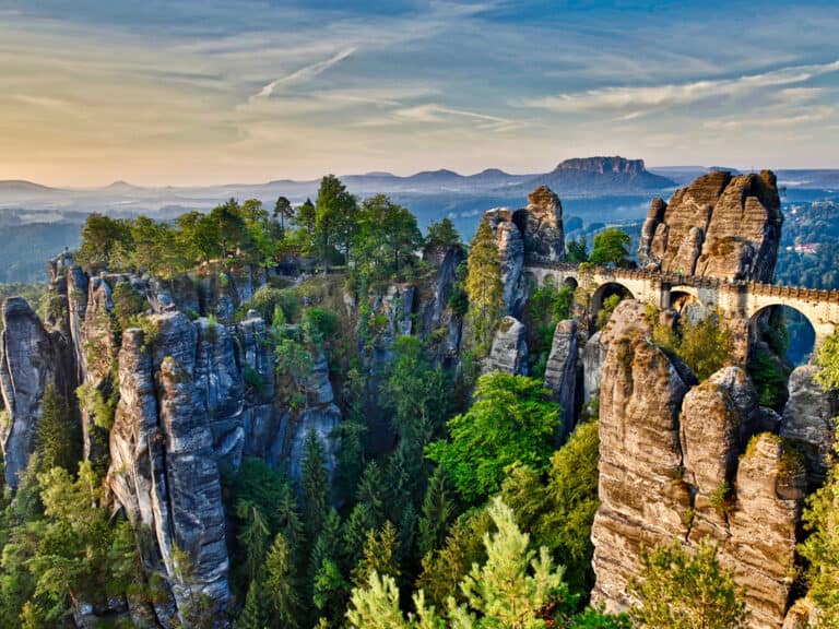 Bastei Bridge Germany – See These Famous Rock Formations - Awesome ...